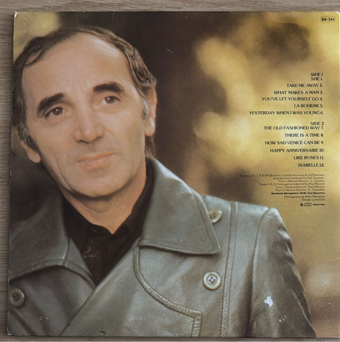 Charles Aznavour – The Best Of Charles Aznavour Plak Plak